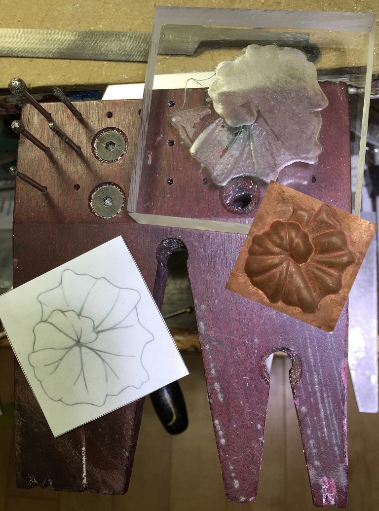 Making Multiples: Die Forming with Chasing and Repoussé | Jayne Redman